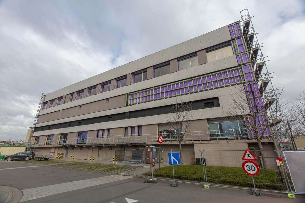 Sibelga - Brussel - Weather Defence gipsplaat - Siniat